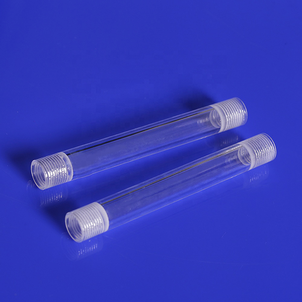 China Custom Fabrication Quartz Threaded tube manufacturers and ...