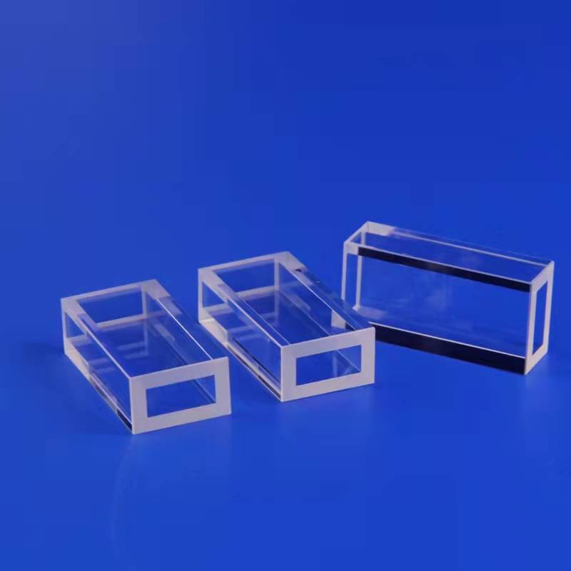 China Customize Square Clear Fused Silica Quartz Glass Tube ...