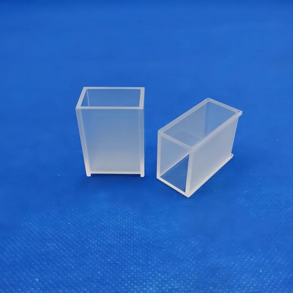 China Quartz Cuvette Cell With Lid UV Spectrophotometers Cuvettes For ...